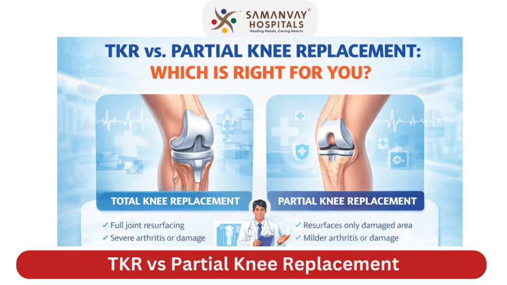 TKR vs Partial Knee | Samanvay Hospital