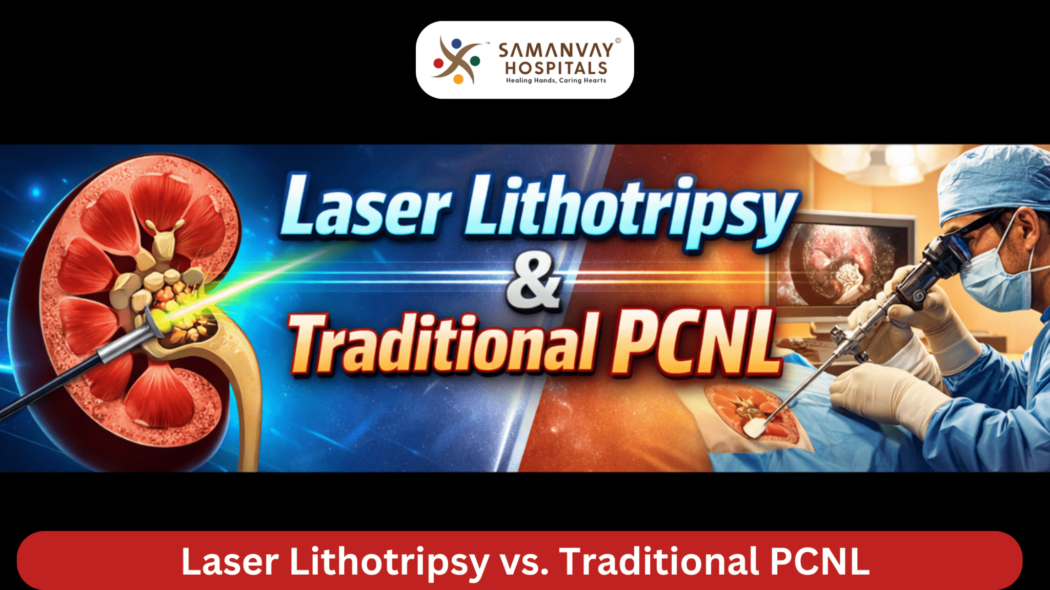 Laser Lithotripsy vs Traditional PCNL | Samanvay Hospital